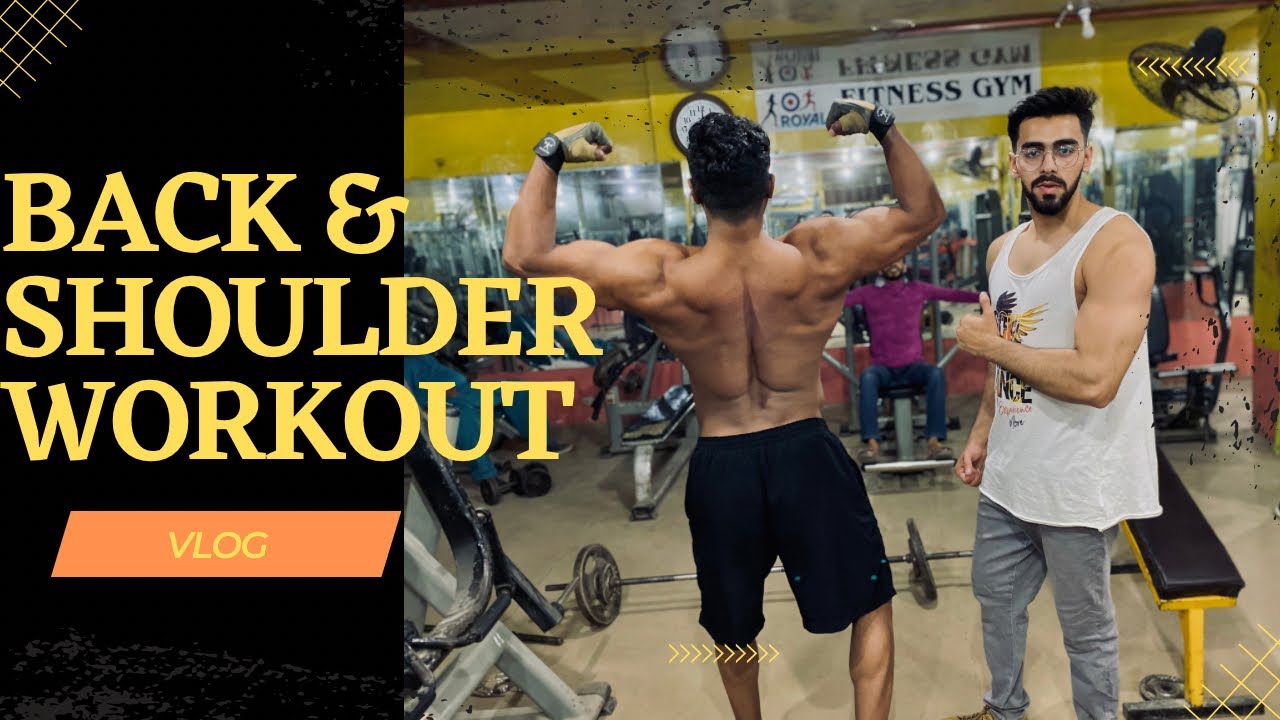 Back & shoulder workout/with Mr physique 💪 - YouTube