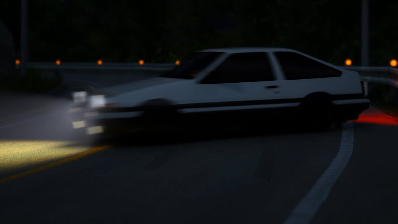 Initial D - AE86 Drift - YouTube