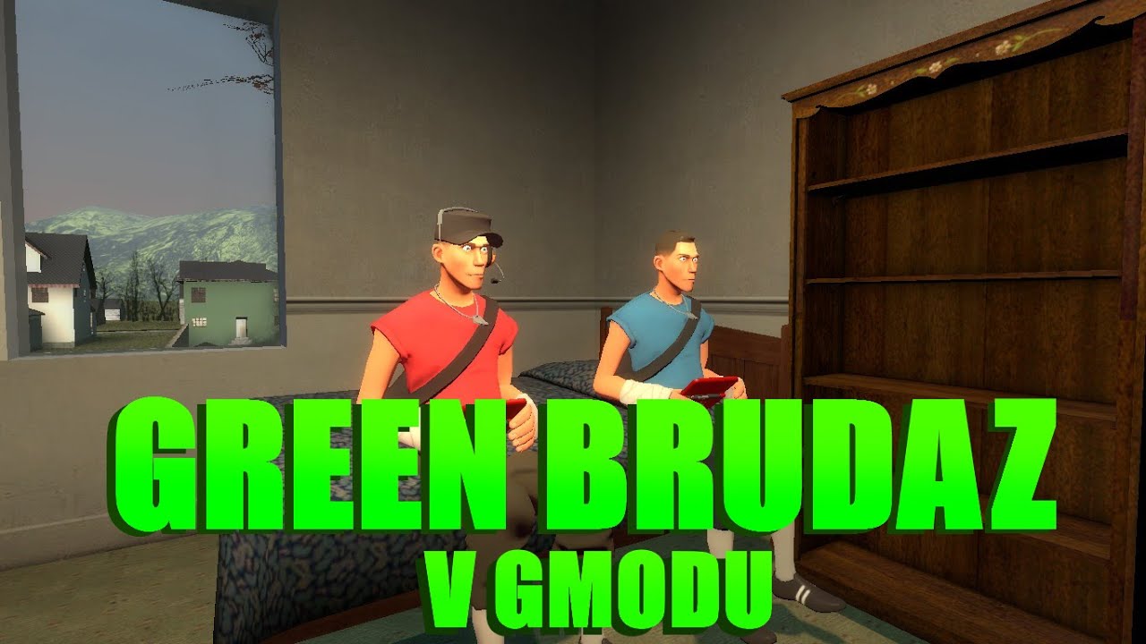 Běžný den Green Brudaz but in Garry's mod - YouTube