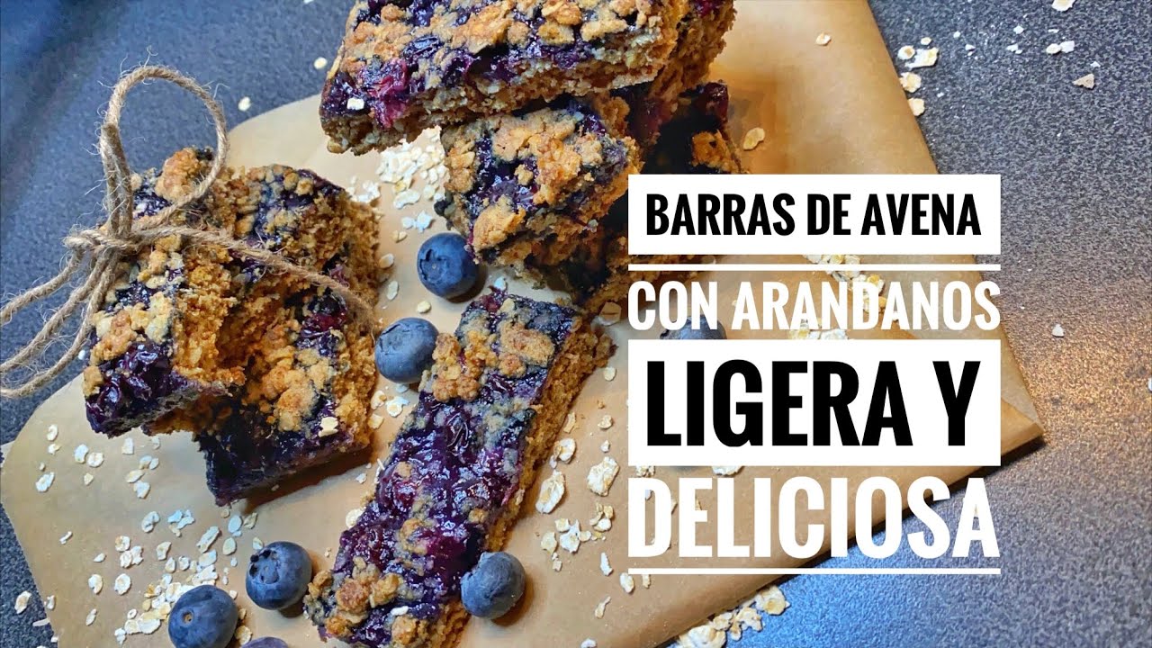 Barritas integrales de Frambuesas y Arandanos, ligeras, sanas y ...