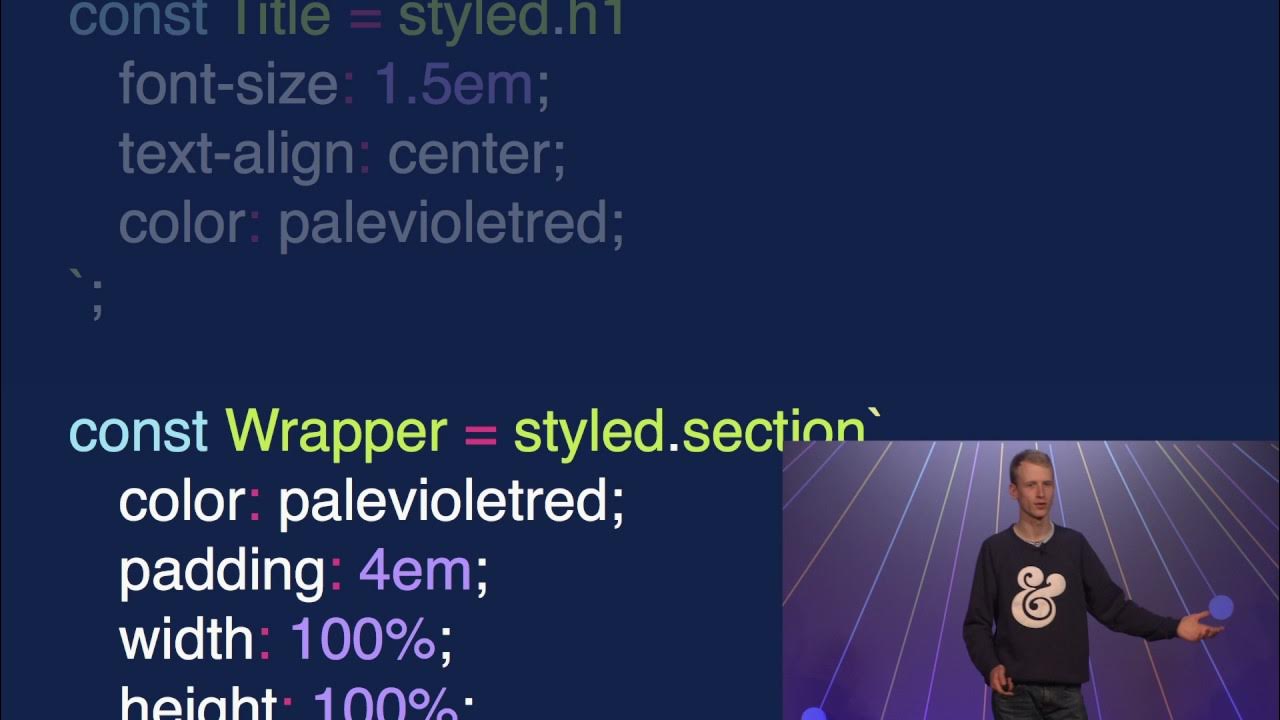 The road to styled-components: CSS in component-based systems - Max Stoiber, React London 2017 ...