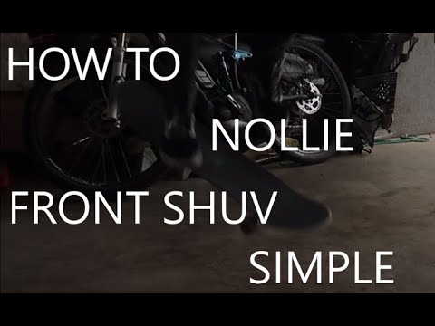 How to Nollie front shove (easy) - YouTube