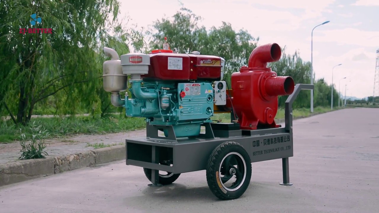 Mobile diesel engine self-priming pump - Better Technology CO., LTD ...