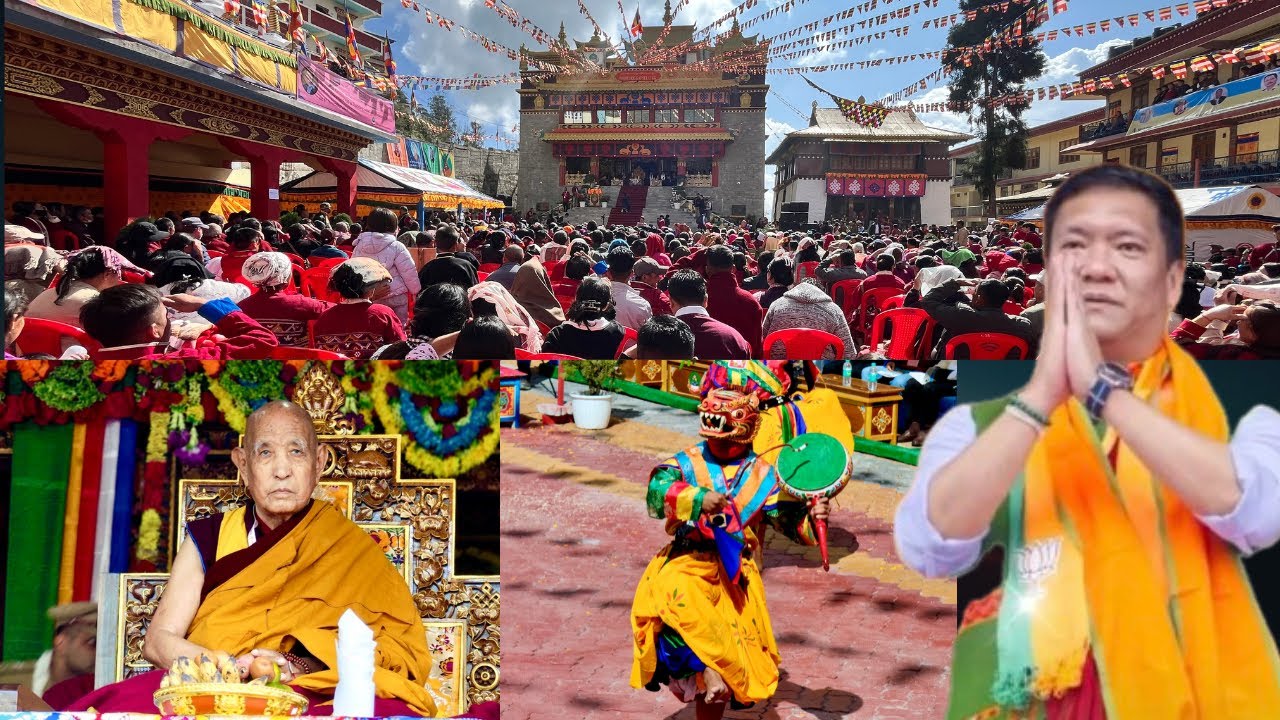 Inauguration🙏 of the new Prayer Hall😍 (Dukhang) | Bomdila | #monastry # ...