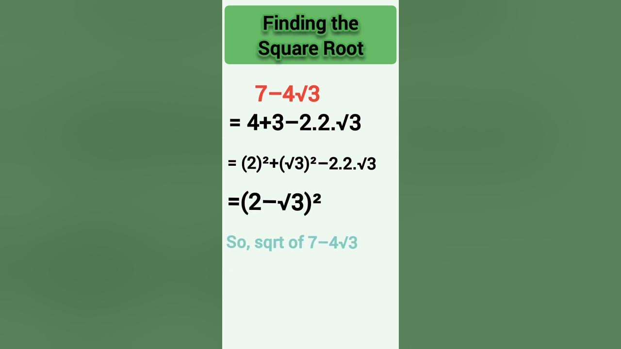 let-s-find-square-root-surds-problem-maths-numberproblem-youtube