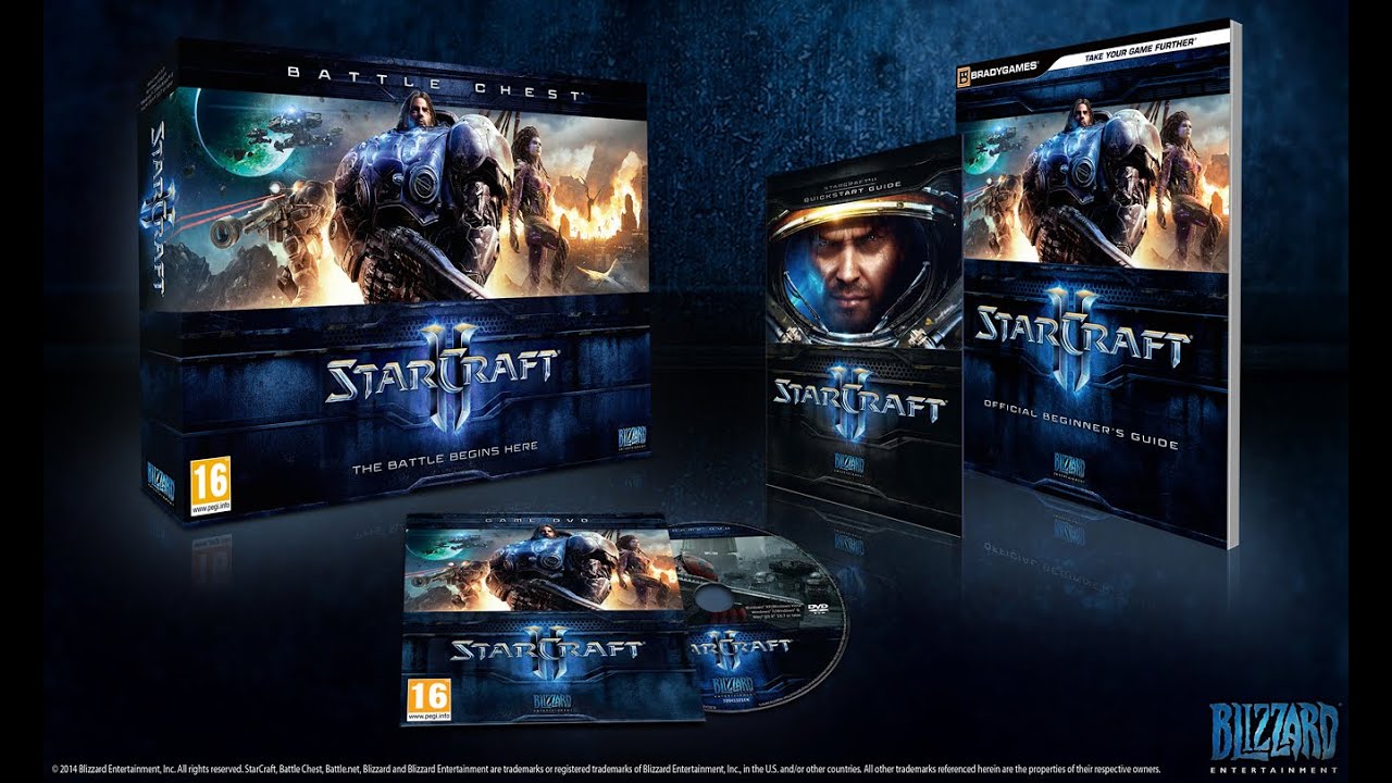 StarCraft II - Battle Chest - Unboxing - YouTube