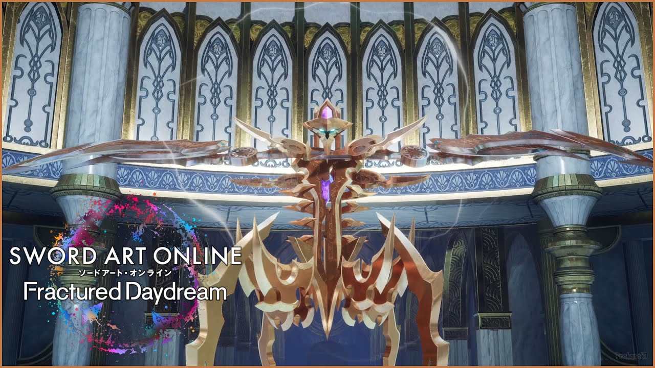 SWORD ART ONLINE Fractured Daydream - Sword Golem Boss Raid - YouTube