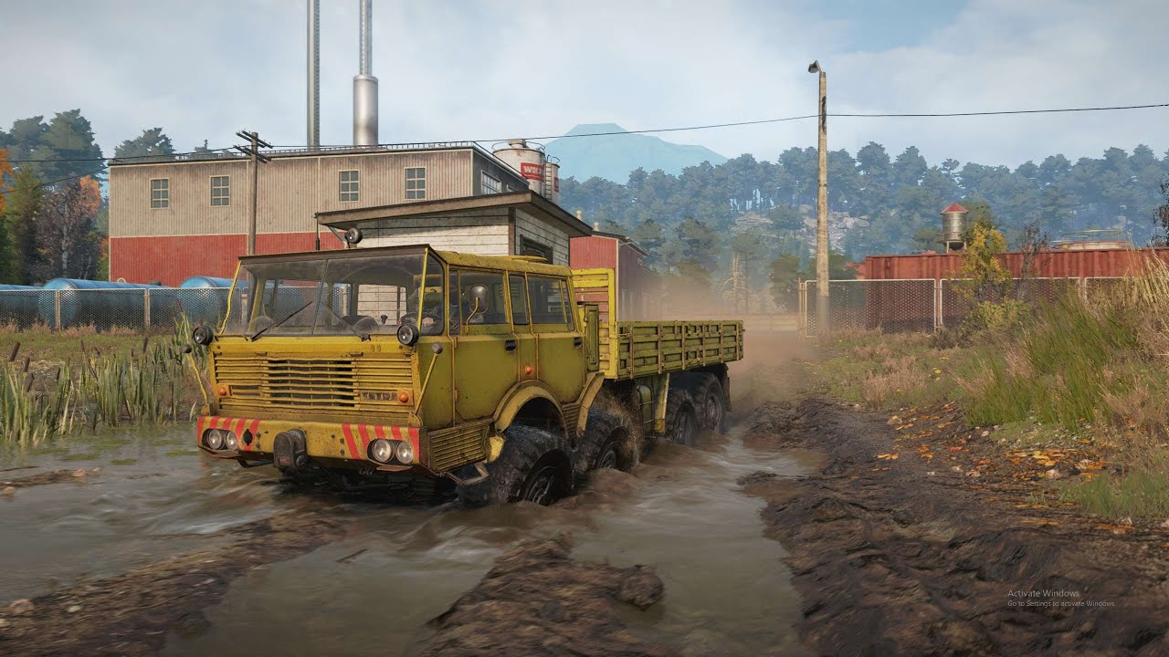 Snow Runner 8 x 8 Truck Mud Driving 4k Ultra Realistic Graphics ...