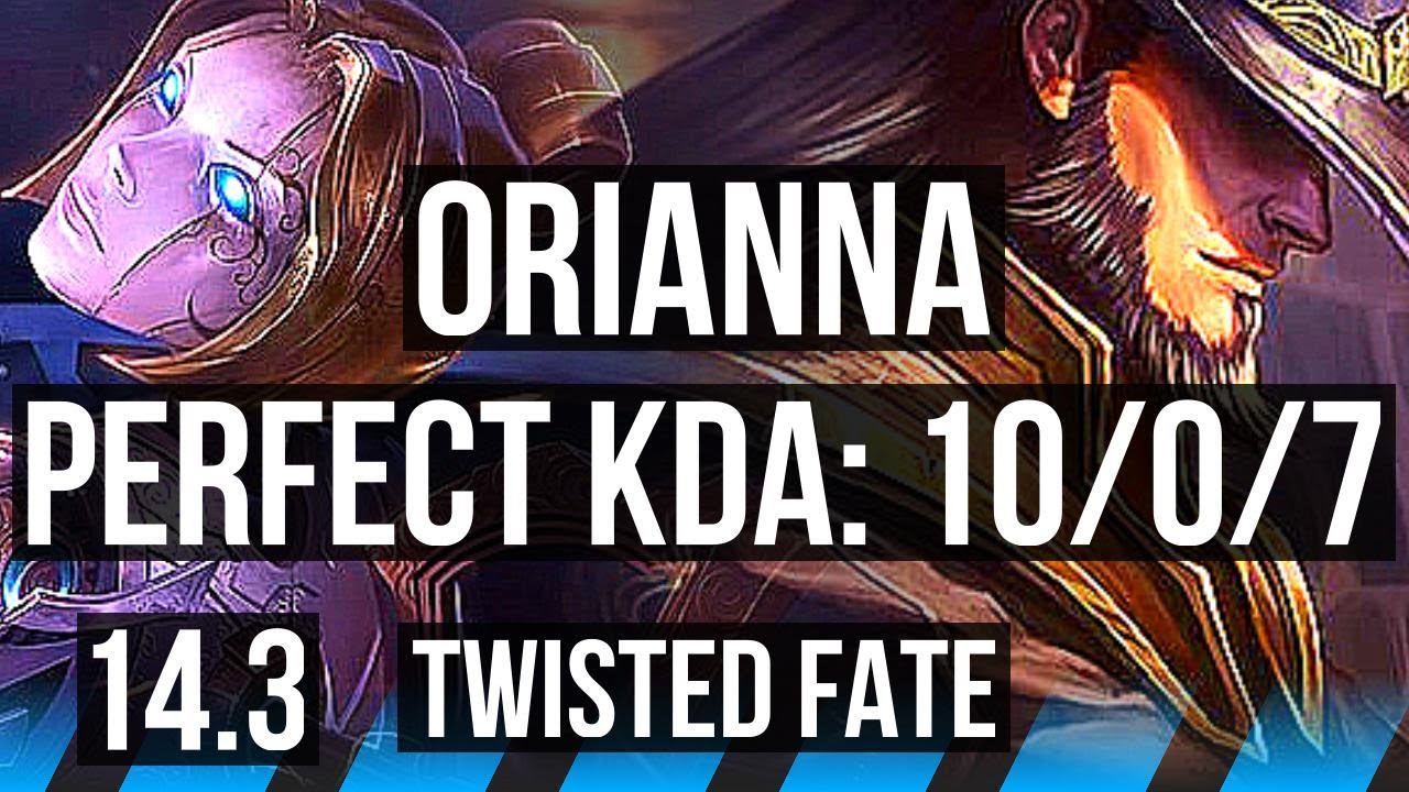 ORI vs TF (MID) | 10/0/7, Legendary | EUW Challenger | 14.3 - YouTube