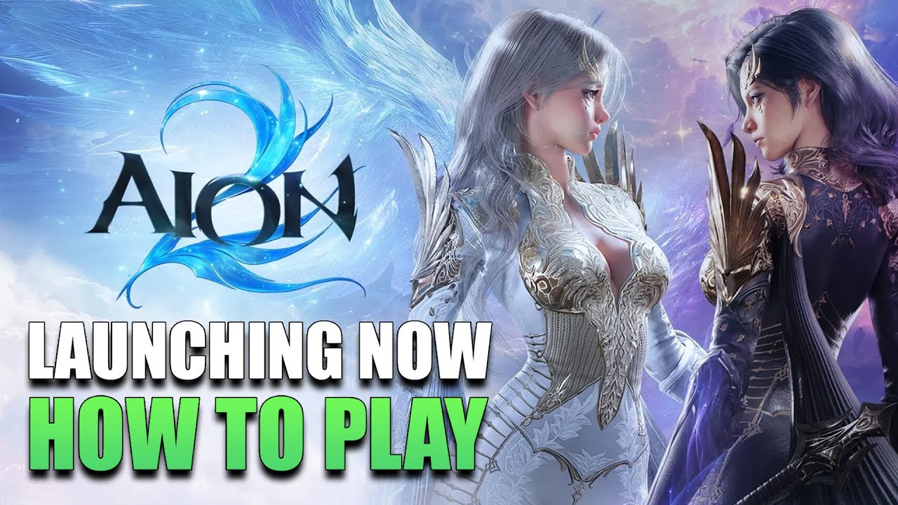 AION 2 LAUNCHING NOW - HOW TO PLAY & WHERE EVERYONE IS PLAYING (ENG ...