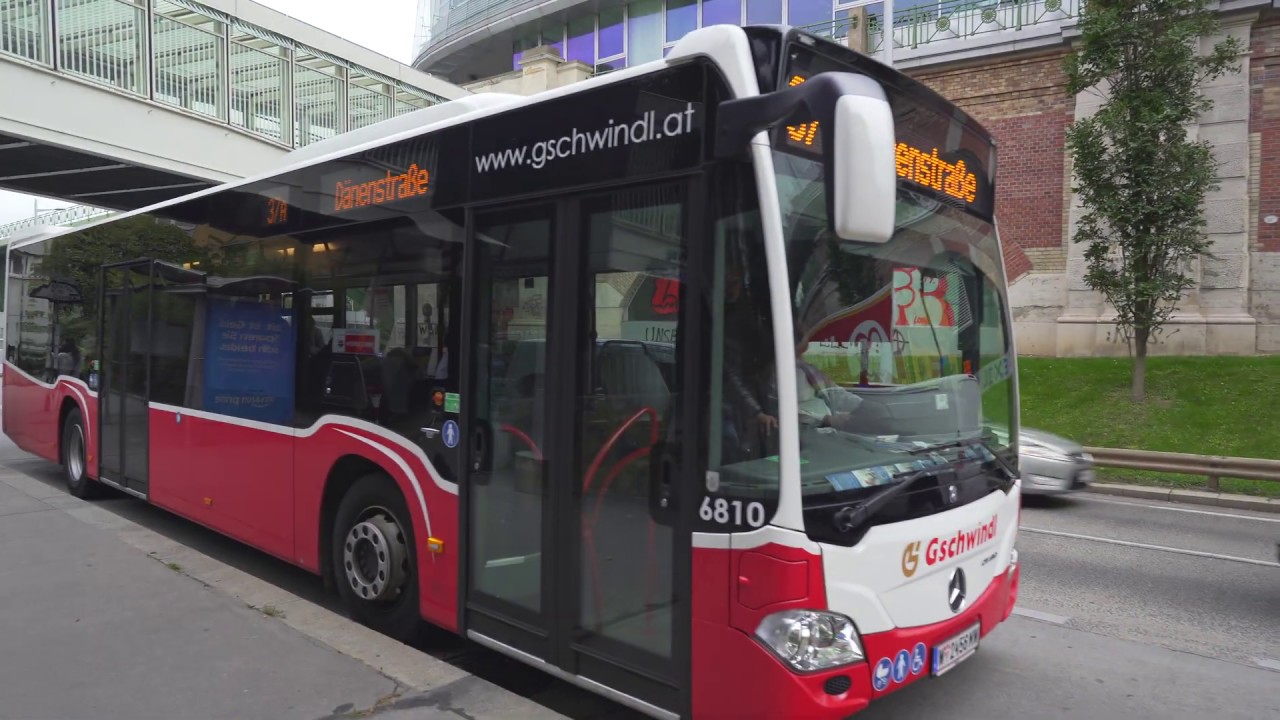 Austria, Vienna, bus 37A ride from Dresdner Straße to Spittelau - YouTube