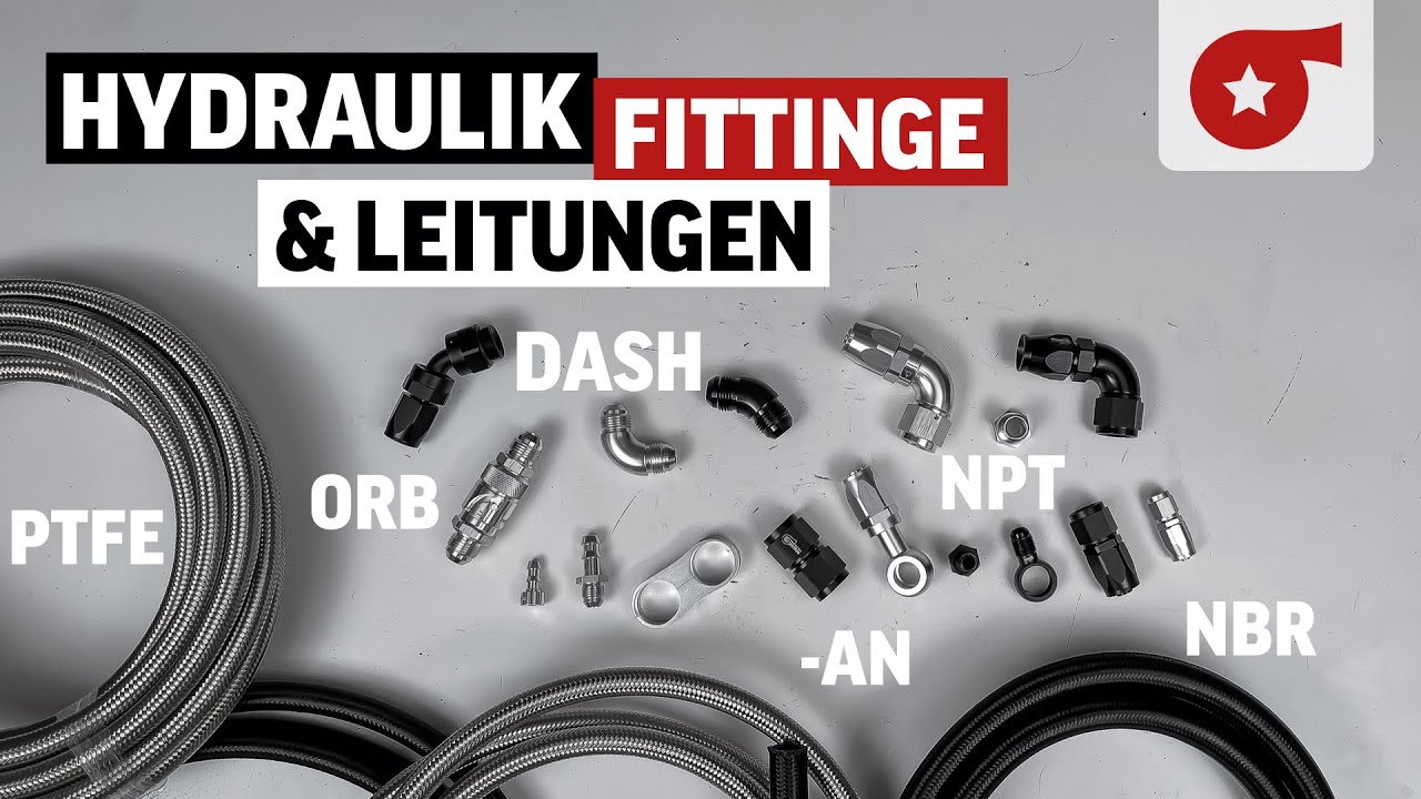 Alles über Hydraulik-Leitungen & Fittinge | neue Fittinge und Schläuche ...