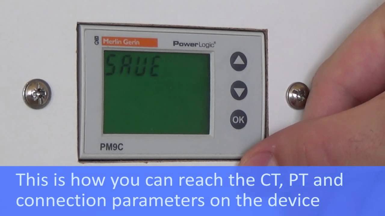Schneider Electric PM9C Modbus Communication and Data Visualization ...