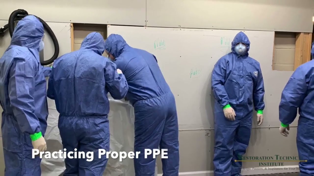 IICRC AMRT class for mold remediation at RTI | Promo - YouTube