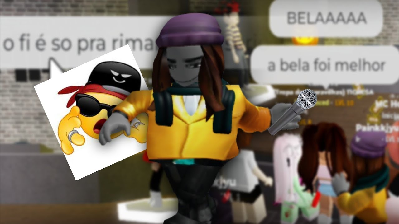 Batalha de rima no ROBLOX - YouTube