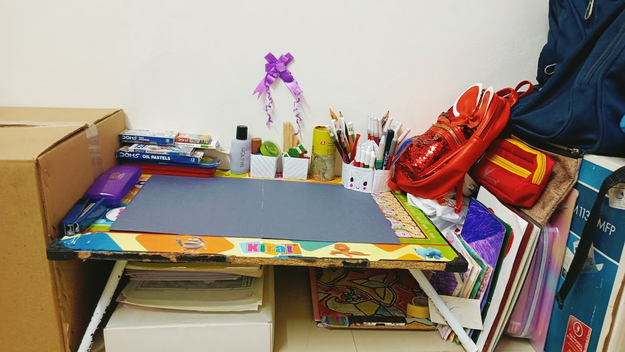 My study table - YouTube