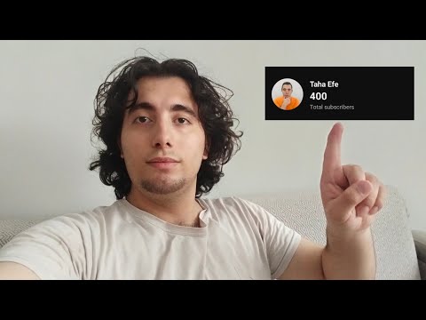 SONUNDA 400 ABONE! Hepinize Çok Teşekkürler ❤️