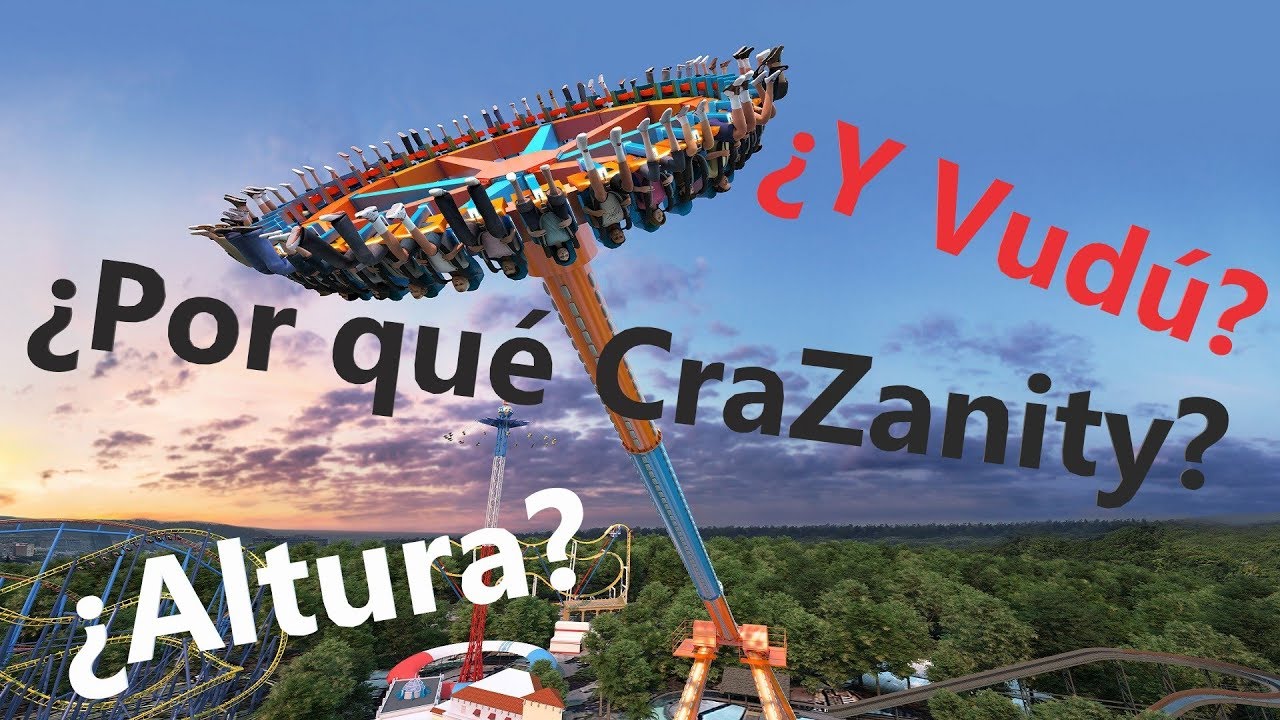 Lo que debes saber de CRAZANITY - Six Flags México 2020 - YouTube