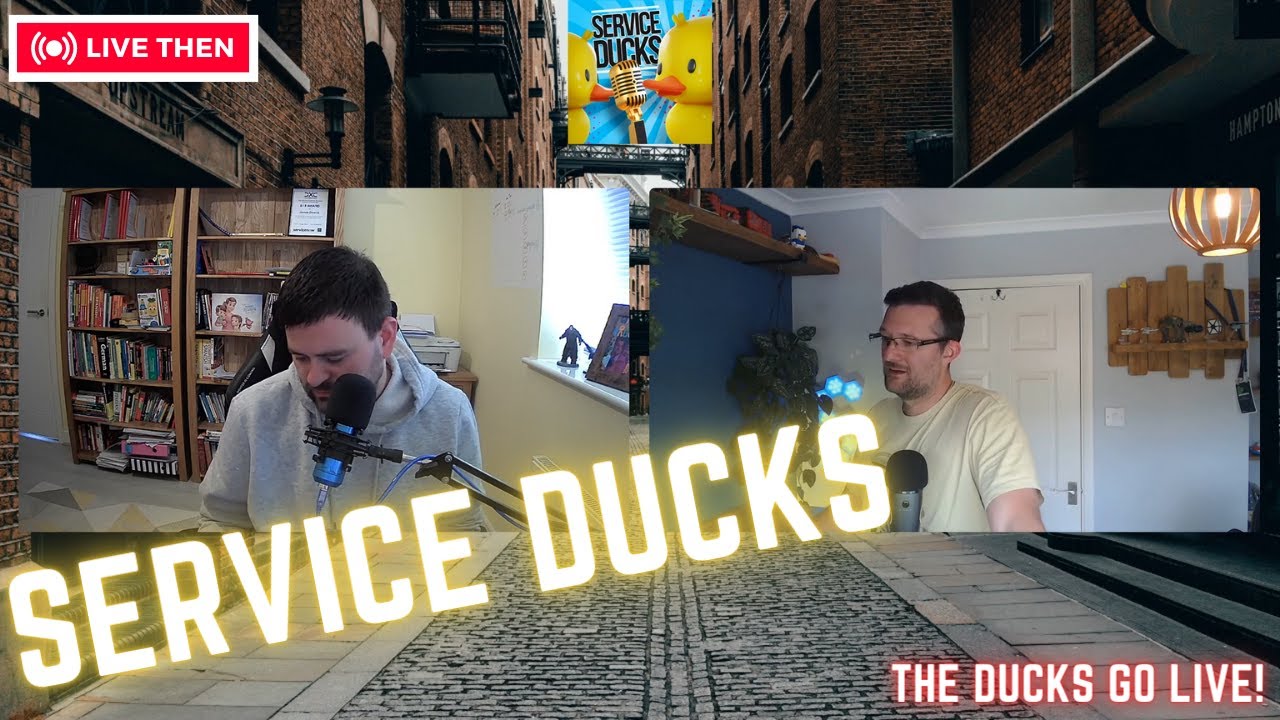 S01 E12 The Ducks go LIVE! | Service Ducks Podcast - YouTube