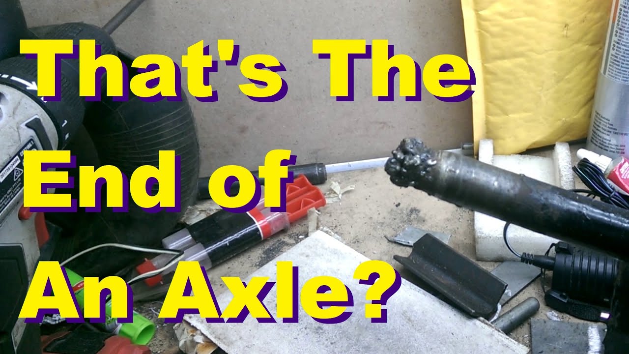 How I Repaired a Broken Riding Mower Rear Axle - YouTube