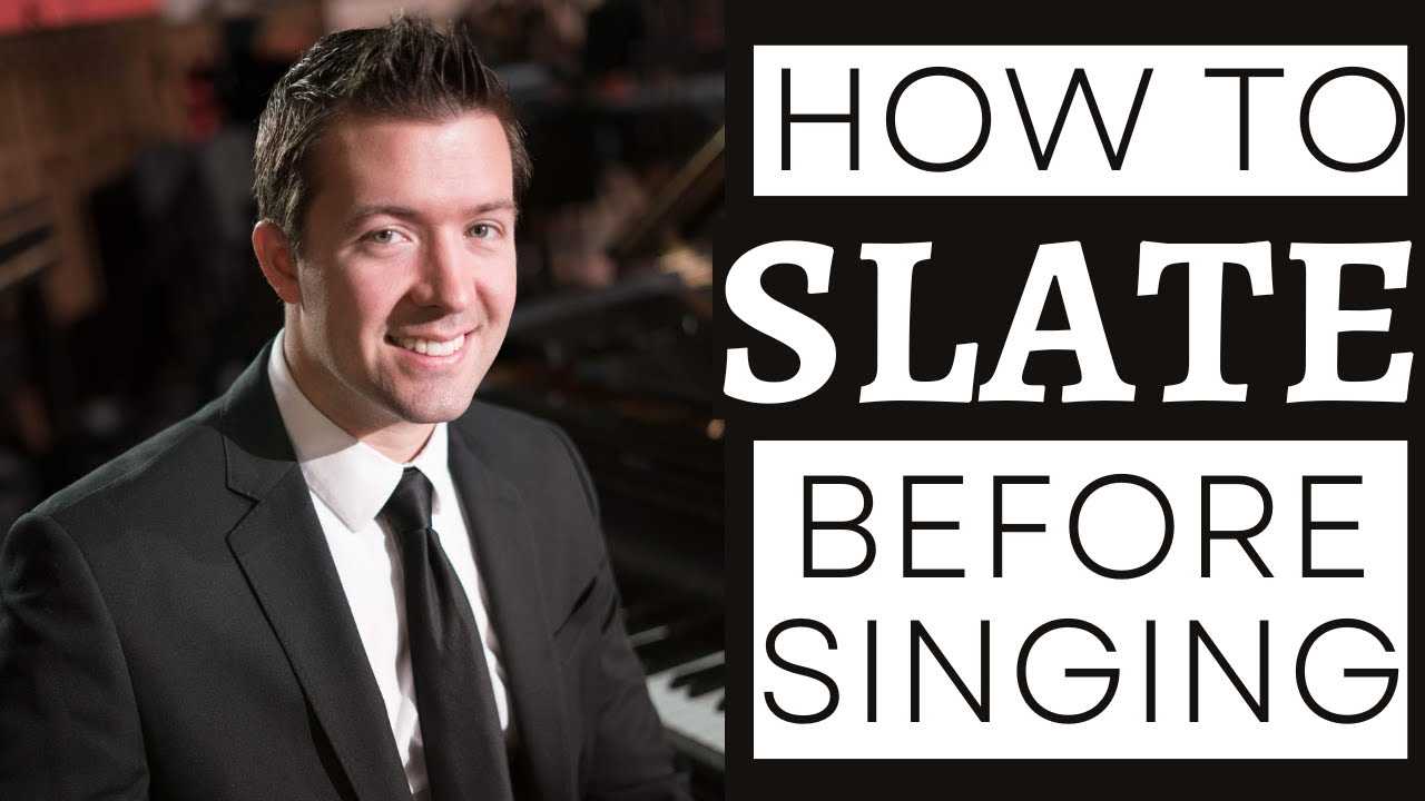 How To Introduce Yourself Before Singing - YouTube