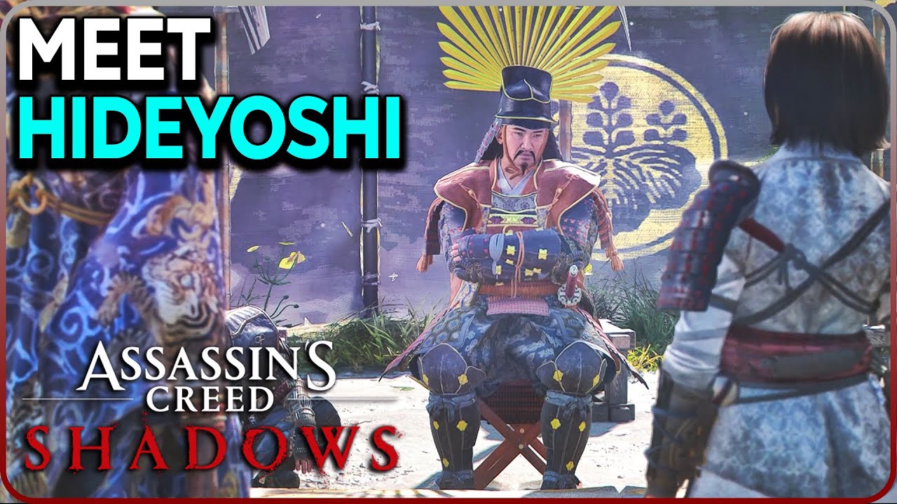 Meet Hideyoshi Assassin’s Creed Shadows - YouTube