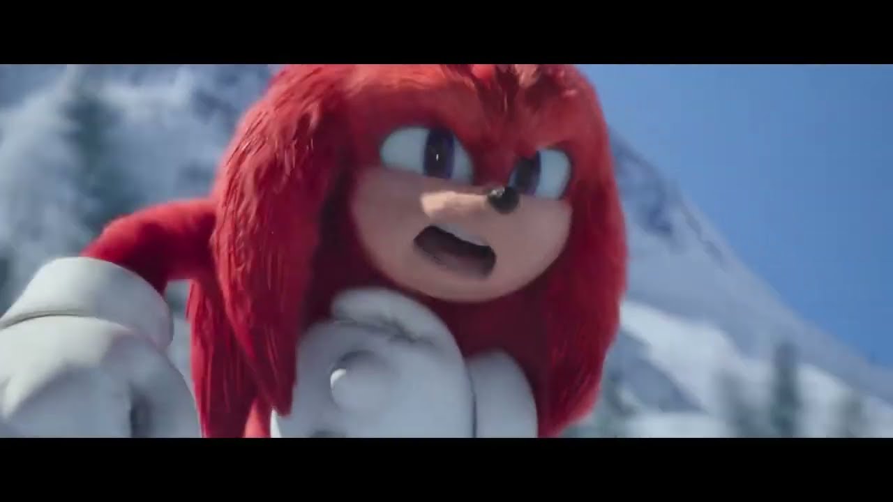 Sonic The Hedgehog 2 Movie Snowboard Scene With Sonic Music - YouTube
