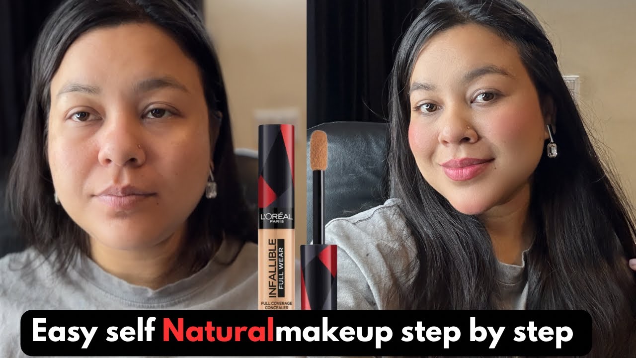 EASY SELF MAKEUP STEP By STEP 💄 || MAKEUP TUTORIAL || MAKEUP - YouTube