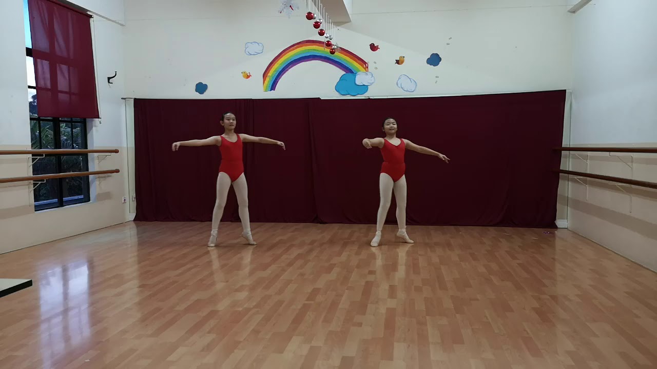 RAD Ballet Grade 5 Centre Practice - YouTube