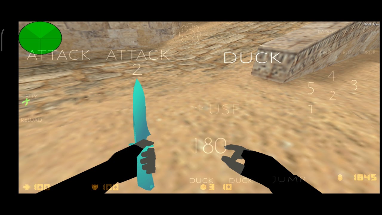 sgs cs 1.6 xash android - YouTube