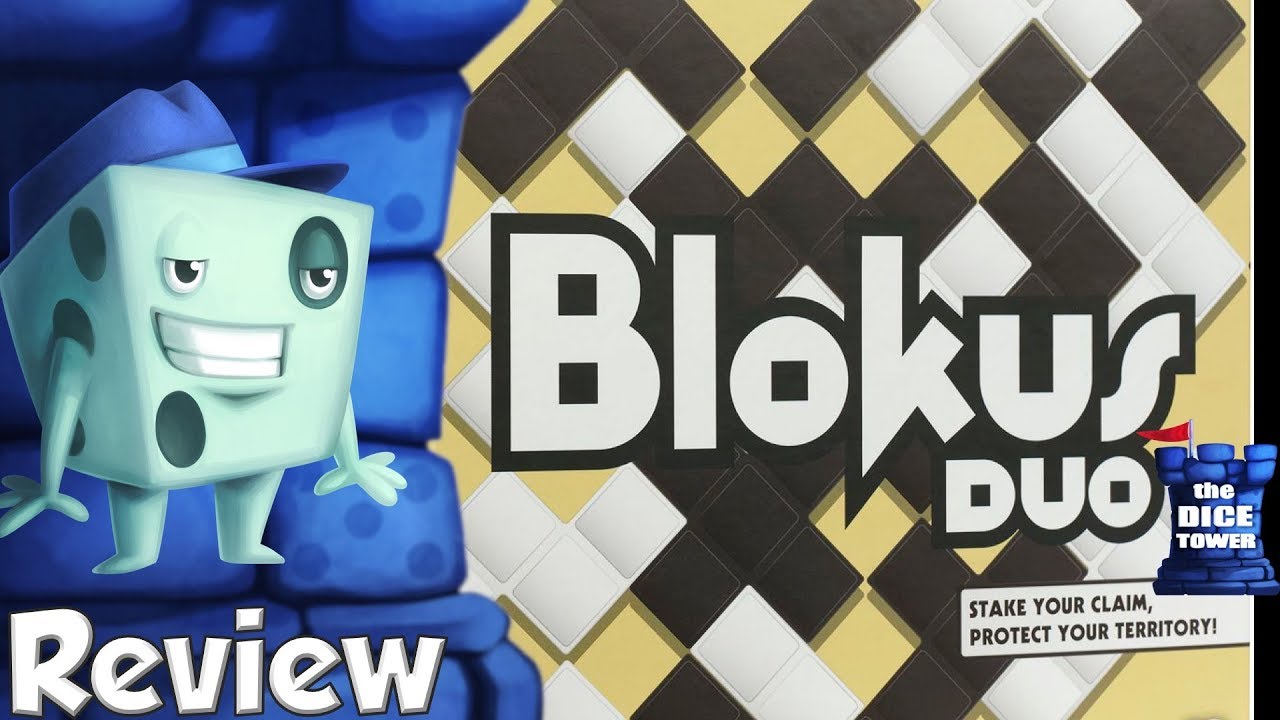 Blokus Duo Review - with Tom Vasel - YouTube