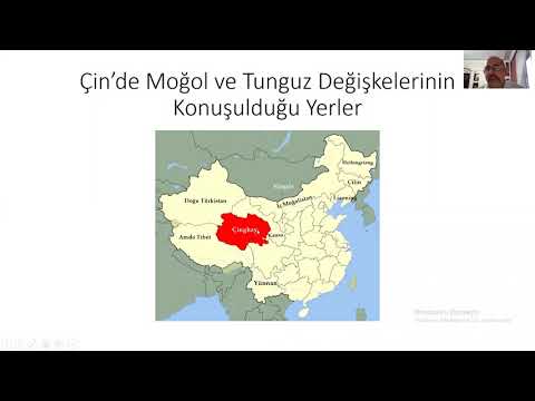 Yüksek Lisans Seminerleri 2: Moğol, Mançu ve Tunguz Dilleri