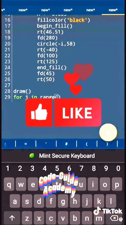 Try This With Python Turtle Pythonturtle Tutorial Coding Youtube