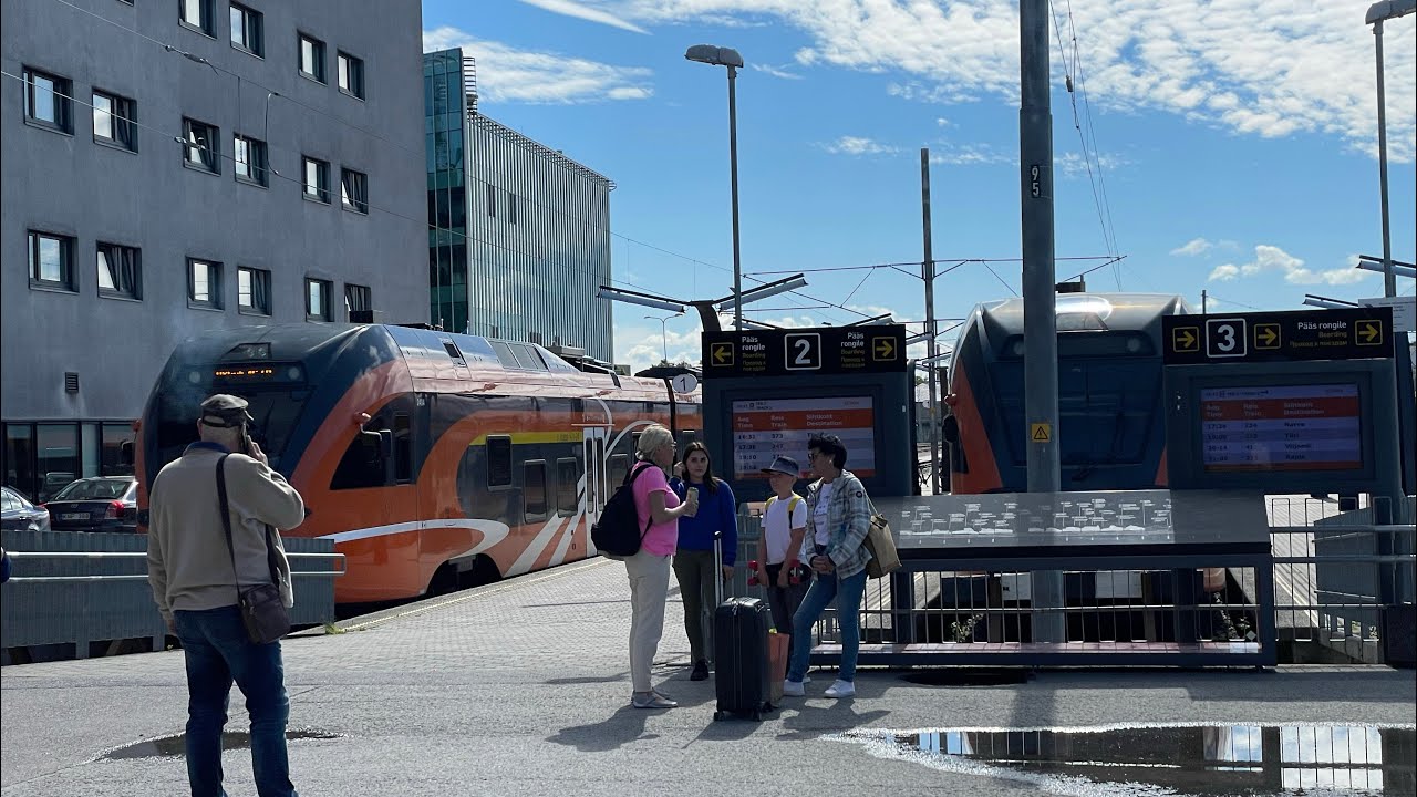 Elron Rail Transport: Stadler FLIRT Trains Begin/End at Tallinn Baltic ...