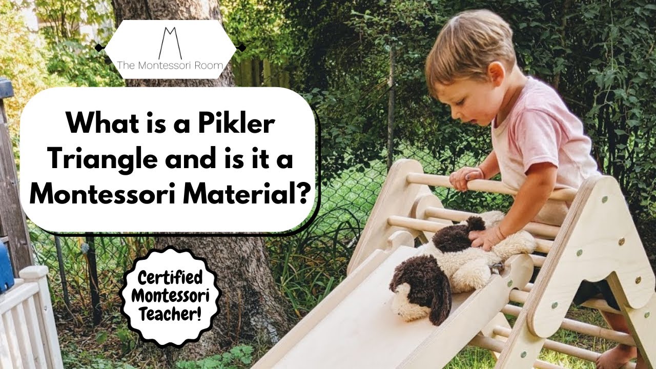 What is a Pikler Triangle and is it a Montessori Material? - YouTube