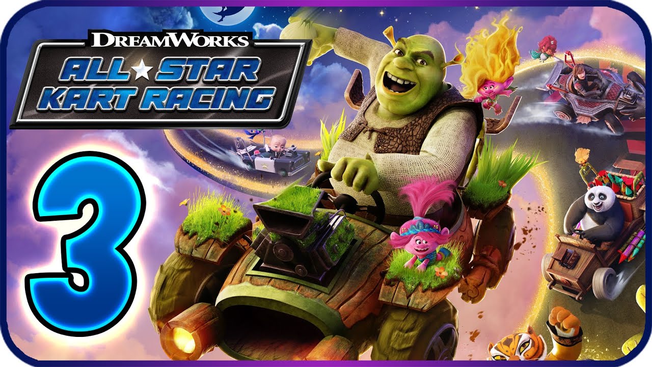 DreamWorks All-Star Kart Racing Part 3 Gameplay Walkthrough (PC, PS4 ...