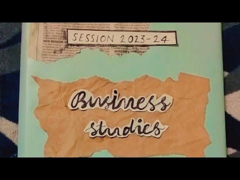 business studies project file decoration ideas - YouTube