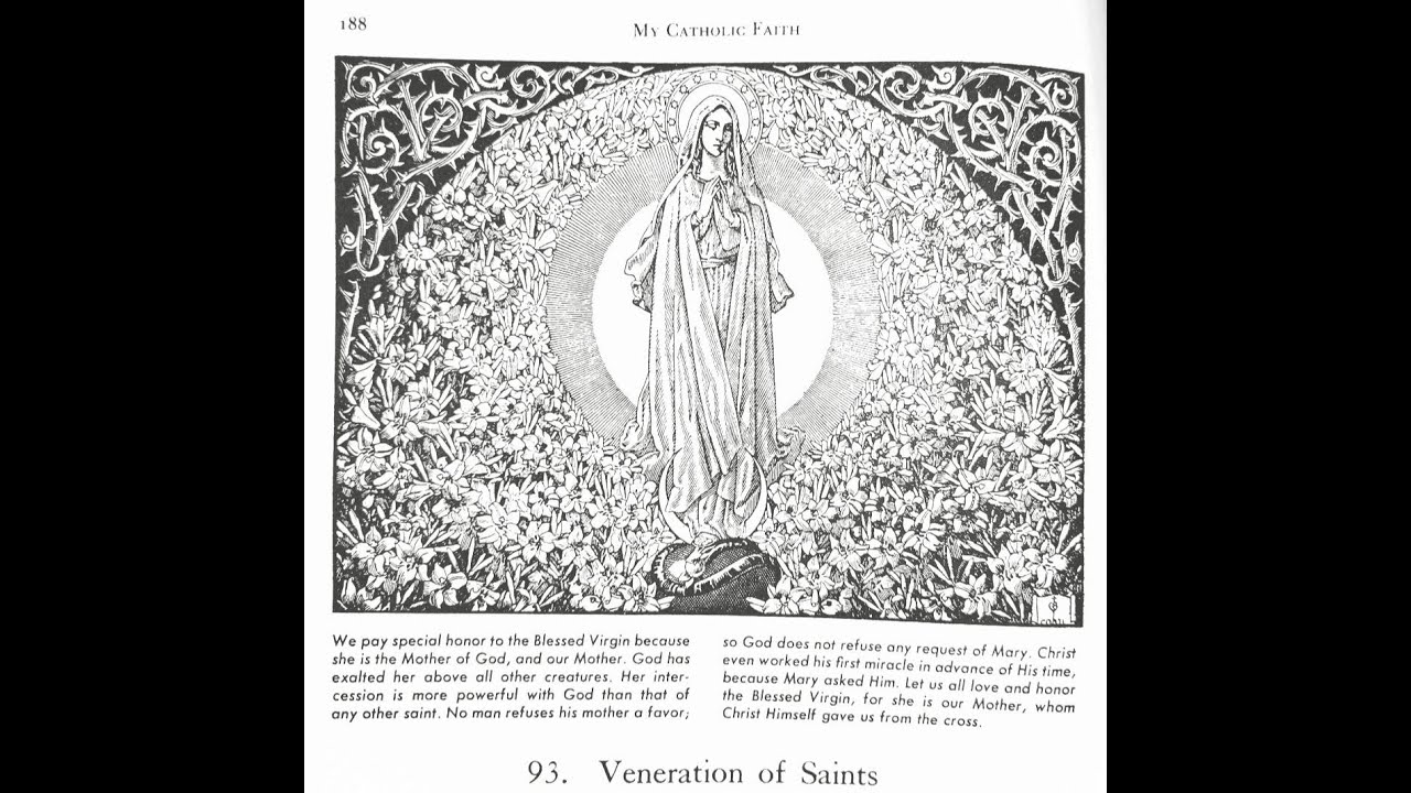 My Catholic Faith- 93. Veneration of Saints - YouTube