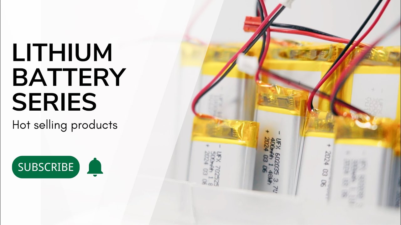 Ufine Popular Li-Poly Battery | Custom Battery Manufacturer - YouTube