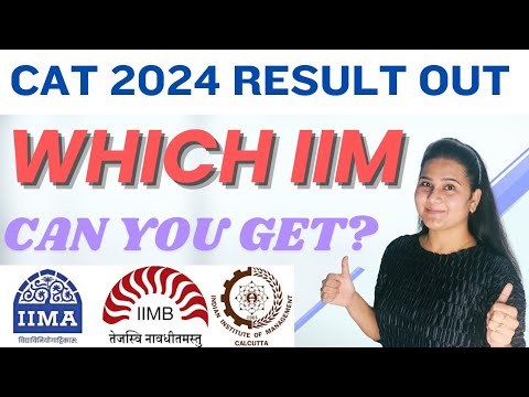 CAT 2024, Category wise Sectional and Overall cut offs for IIMS🔥 Which ...