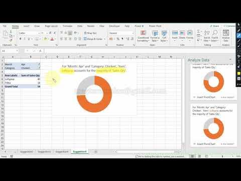 Artificial intelligence method | Data analysis in excel - YouTube