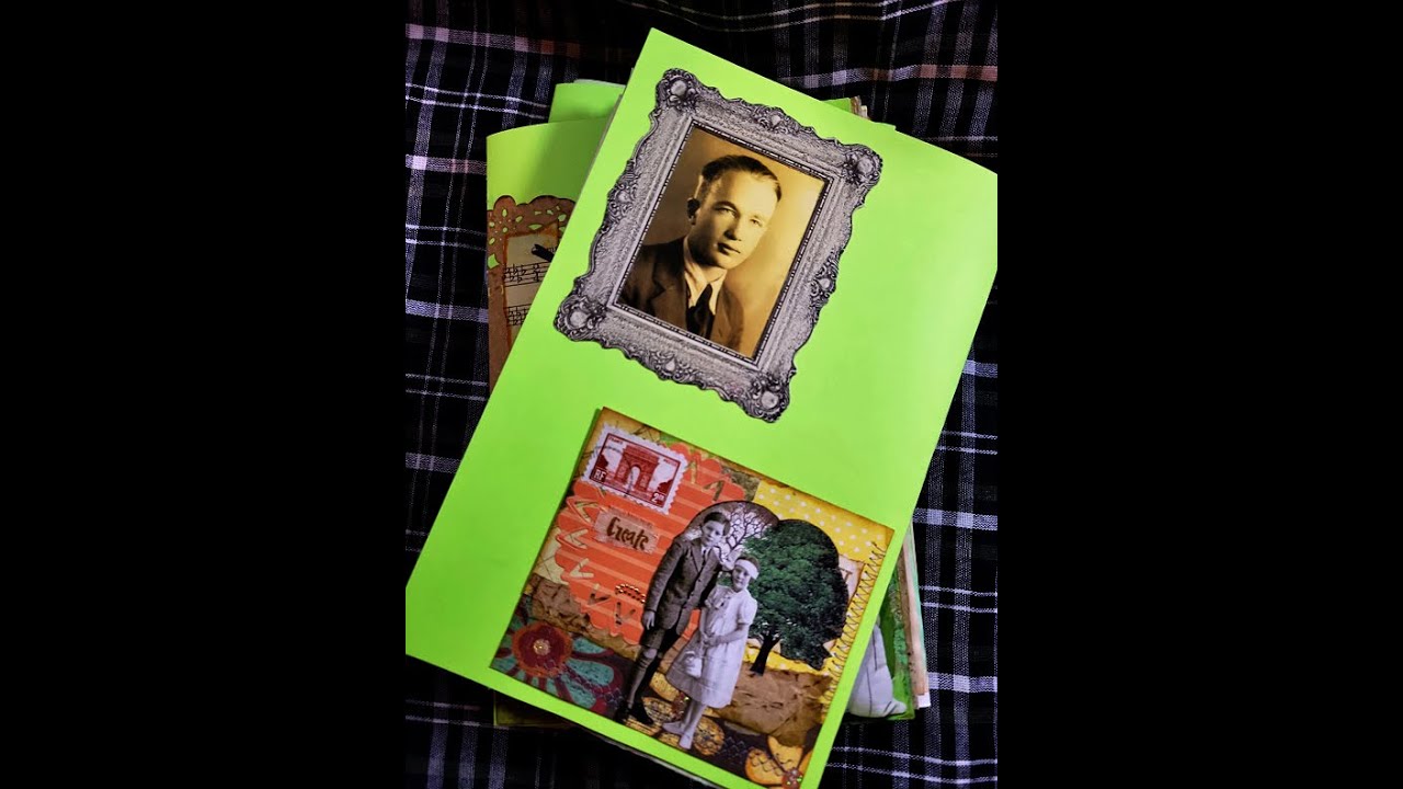 Start to Finish Journal: Inside cover and green pages in our no name ...