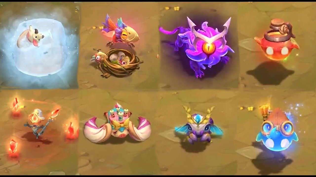Chibi Voideye, Ranked Flutterburg and more Little Legends | SET 9 | TFT ...