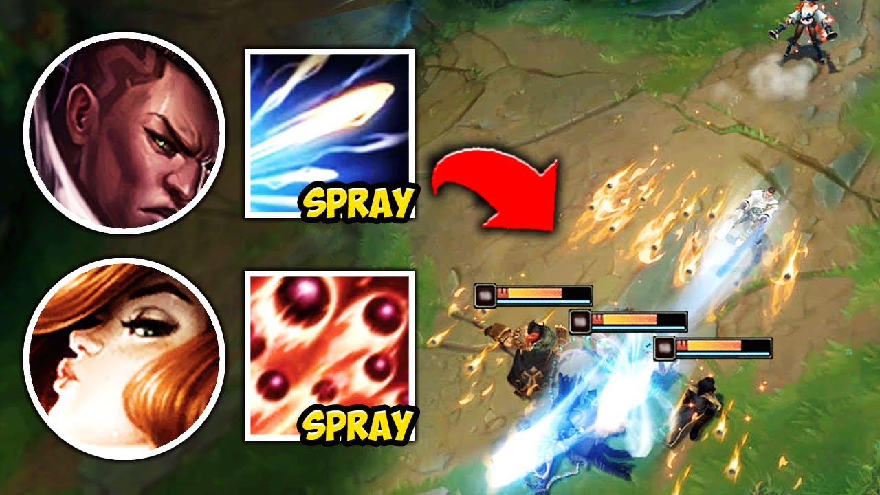 WE TRIED THE "DUAL WIELD" COMP AND SPRAYED BULLETS EVERYWHERE - League ...