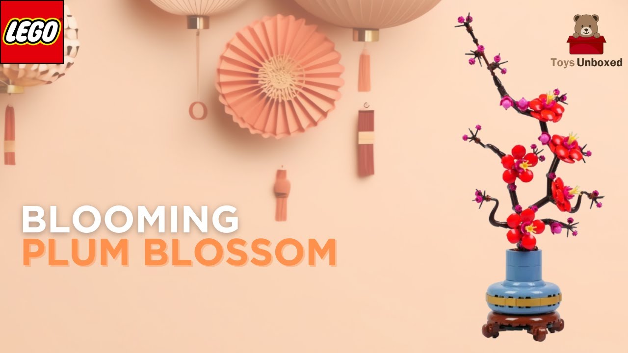 LEGO Plum Blossom - REVIEW - YouTube