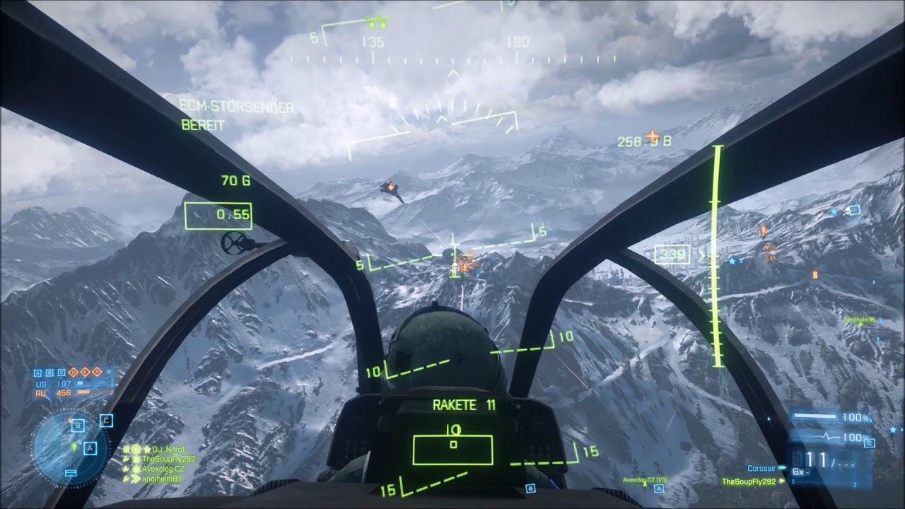 BF3 - Incredible Helicopter (14) - YouTube
