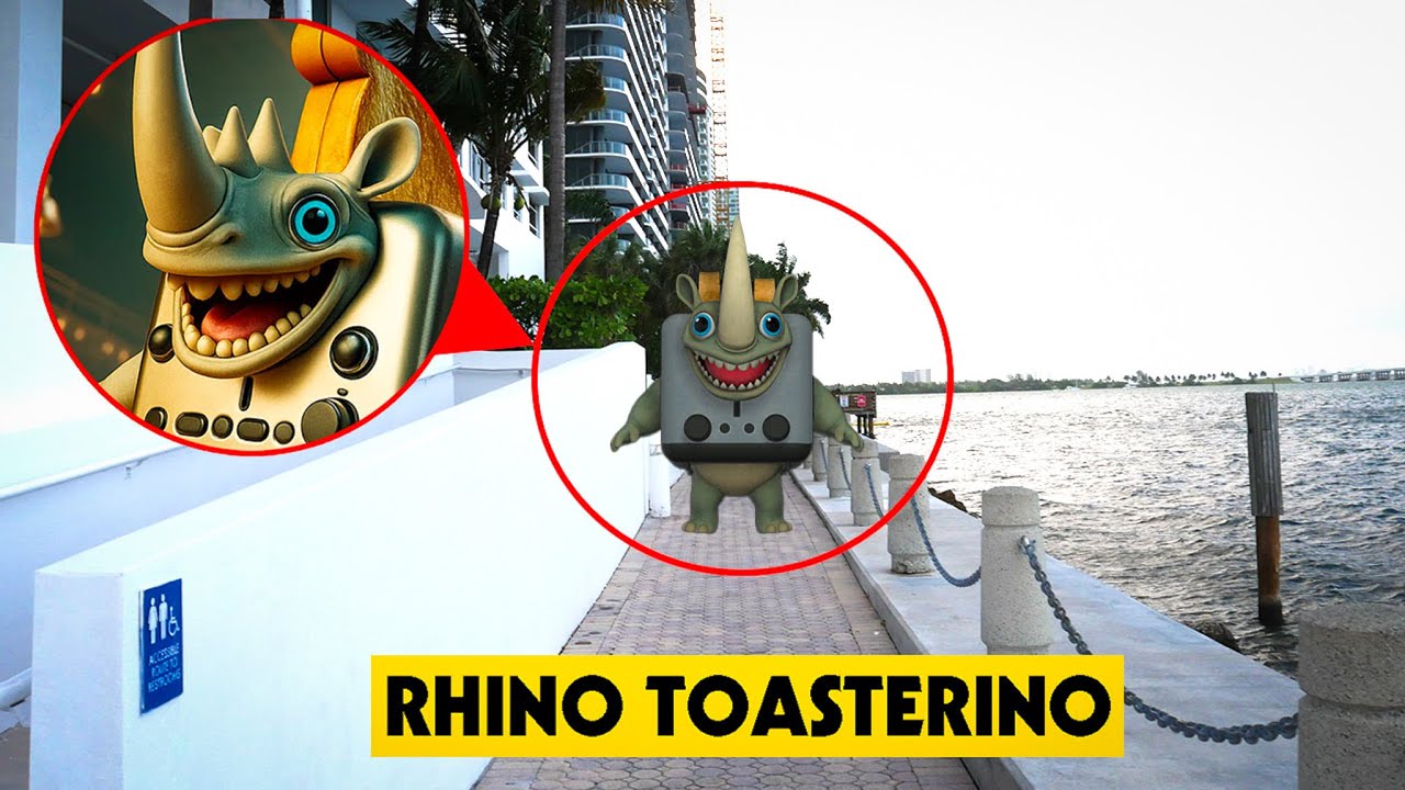 IF YOU SEE RHINO TOASTERINO IN REAL LIFE RUN! | ITALIAN BRAIN ROT - YouTube