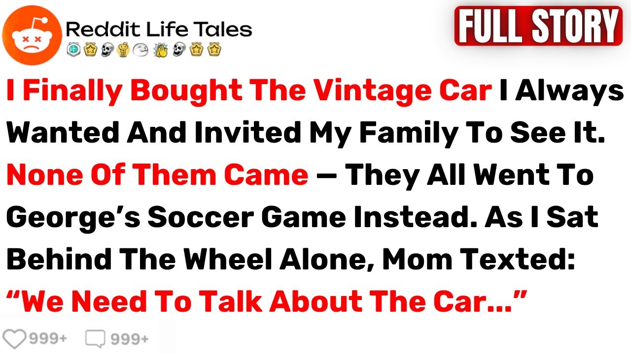 I Finally Bought The Vintage Car I Always Wanted And Invited My Family ...