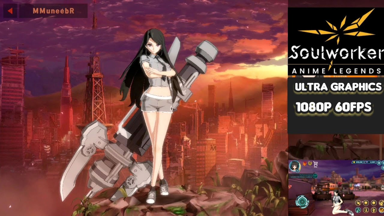 Soul Worker Anime Legend Gameplay (Max Graphics 1080p 60fps) Android ...