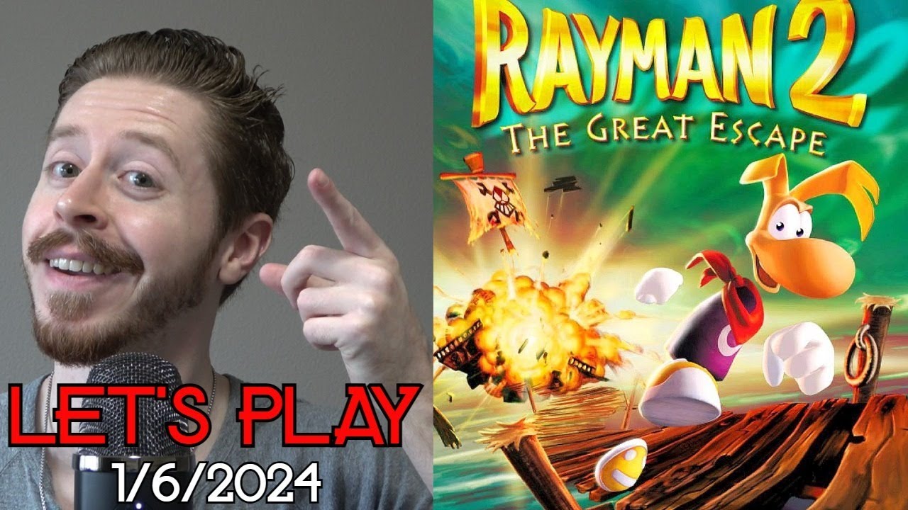 The Controller Works! Let's Play LIVE - Rayman 2: The Great Escape (1/6 ...